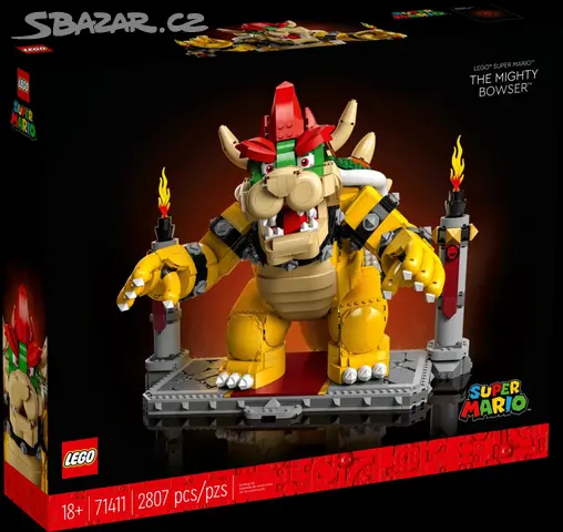LEGO Super Mario 71411 Všemocný Bowser Nintendo - Brno - Bazar - Sbazar.cz