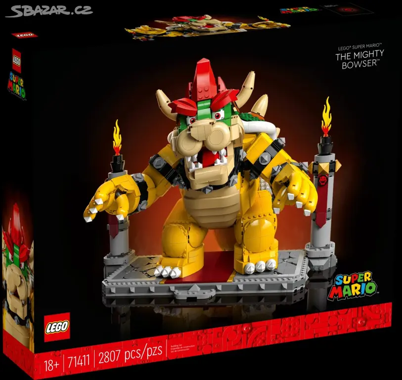 LEGO Super Mario 71411 Všemocný Bowser Nintendo - Brno - Bazar - Sbazar.cz