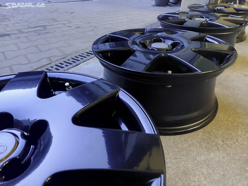 BBS VW ALU 17 černé, TOP stav - Aš - Bazar - Sbazar.cz