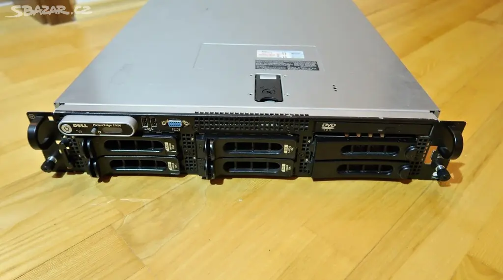 Server Dell PowerEdge 2950 Xeon E5310 6GB 4x146GB - Beroun - Bazar ...