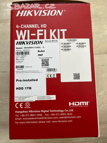 Hikvision set NK42W0H-1T (WD) - Praha - Bazar - Sbazar.cz