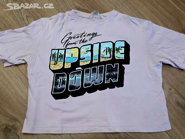 Stranger things triko svetle ruzove vel 170 az S - Postoloprty - Bazar ...