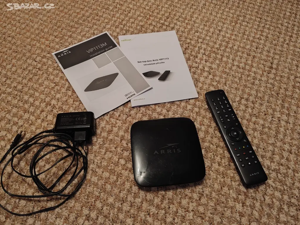 Set-top box Arris VIP1113 (POUŽITÝ funkční ) - Ivančice - Bazar - Sbazar.cz