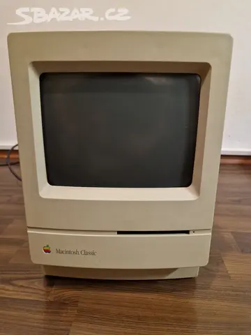 Apple Macintosh Classic (1990) plně funkční - Praha 4 - Bazar - Sbazar.cz