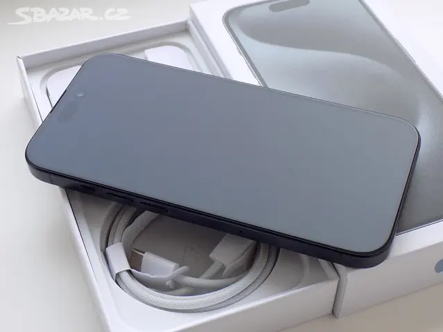 APPLE iPhone 15 Pro 128GB Modrý Titan - ZÁRUKA-TOP - Ostrava - Bazar ...