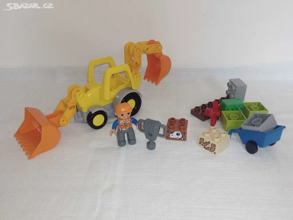 Lego Duplo Sada s bagrem 10811 - Štramberk - Bazar - Sbazar.cz