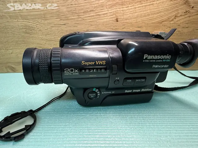 Panasonic S-VHS-C videokamera - Kojetín - Bazar - Sbazar.cz