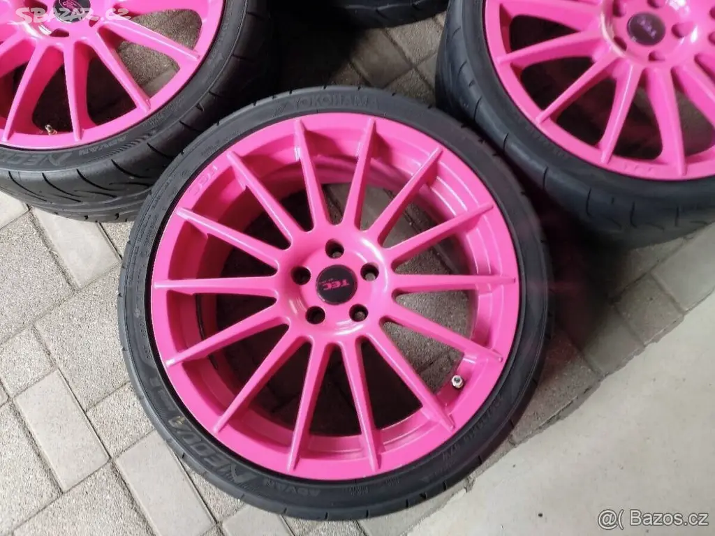 alu kola original BBS ruzove barbie R19 5x108 - Chomutov - Bazar ...