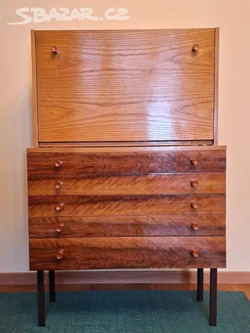 Komoda retro 70.léta - Praha - Bazar - Sbazar.cz