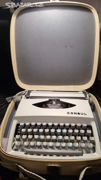 Psací stroj Consul cestovní - Chrudim - Bazar - Sbazar.cz