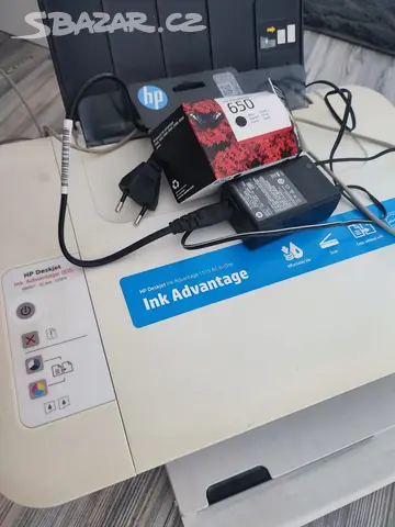 HP DeskJet a nový originální inkoust HP 650 - Kutná Hora - Bazar ...