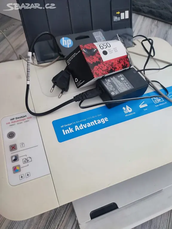 HP DeskJet a nový originální inkoust HP 650 - Kutná Hora - Bazar ...