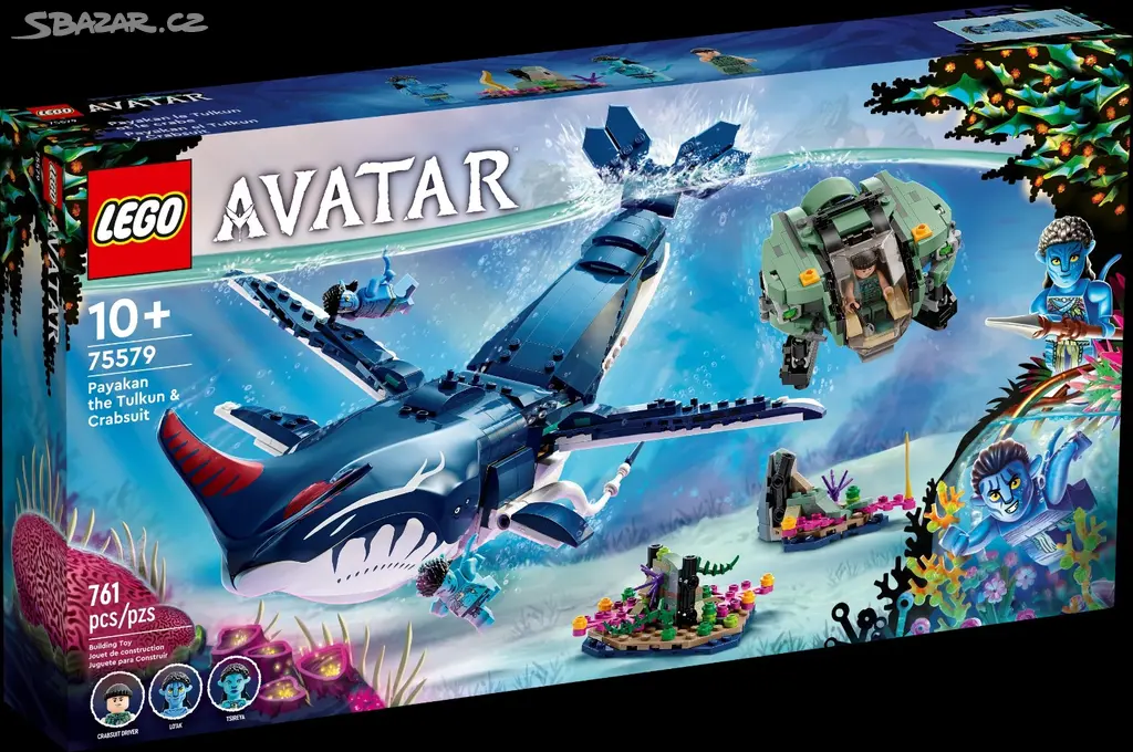 LEGO Avatar 75579 Tulkun Payakan a krabí oblek - Brno - Bazar - Sbazar.cz