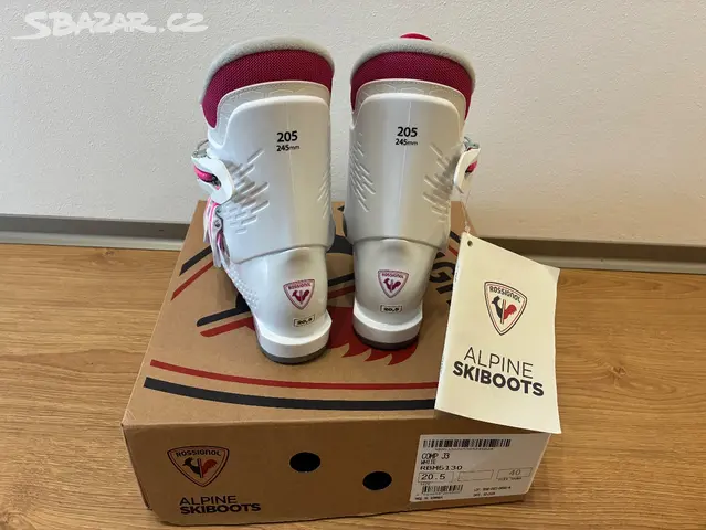 Dětské lyžařské boty Rossignol Comp J3 White - Tábor - Bazar - Sbazar.cz