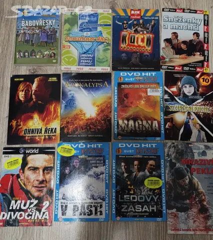DVD FILMY - Bělotín, Kunčice - Bazar - Sbazar.cz
