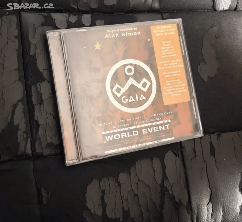 CD + DVD Alan Simon - Gaia World Event (Cd + Dvd - Lipůvka - Bazar ...