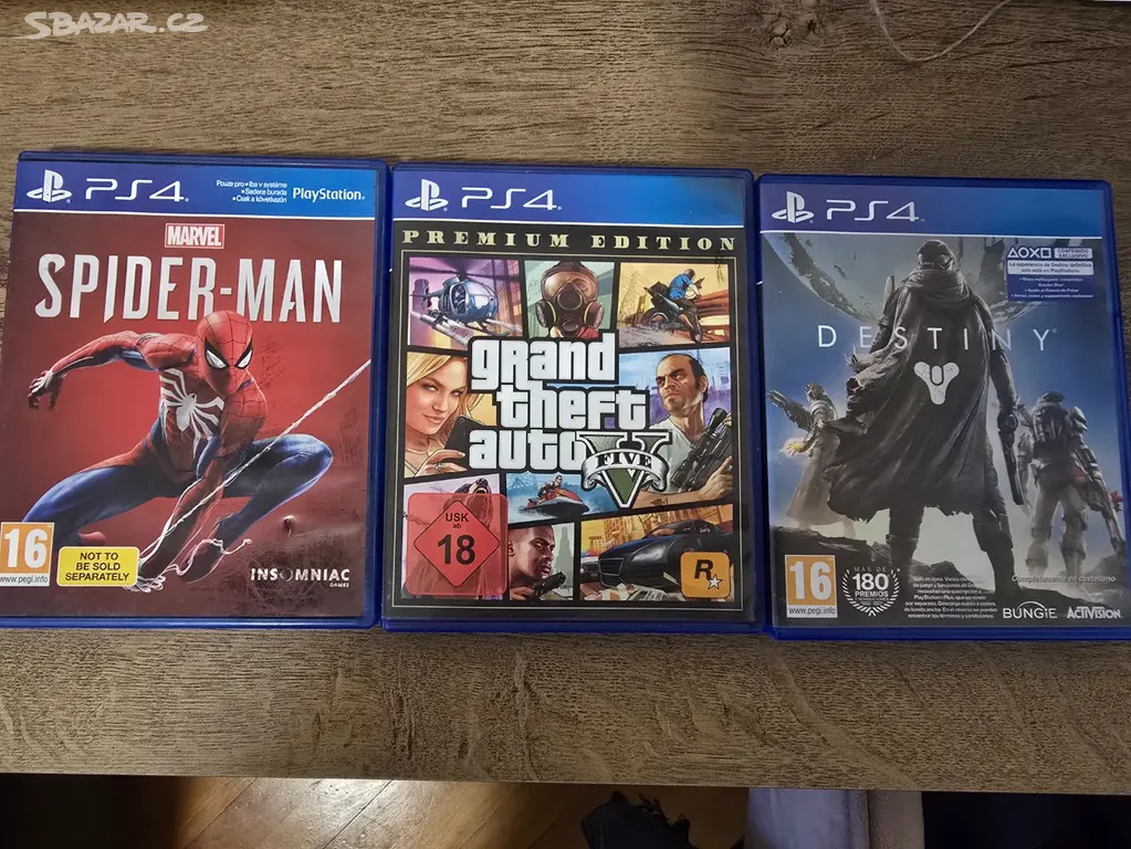 Hry PS4 - Bučovice - Bazar - Sbazar.cz