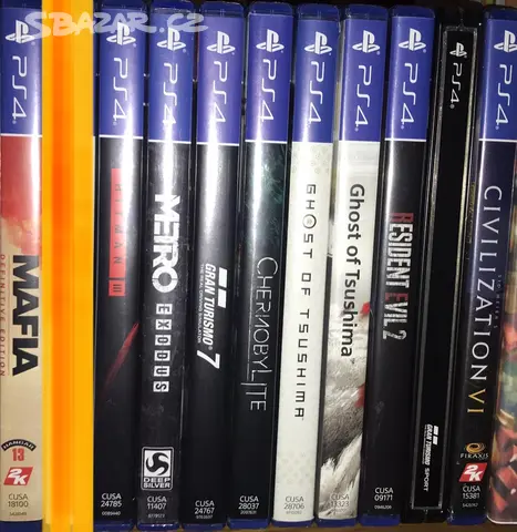 Ps4 / Ps5 hry - Mladá Boleslav - Bazar - Sbazar.cz