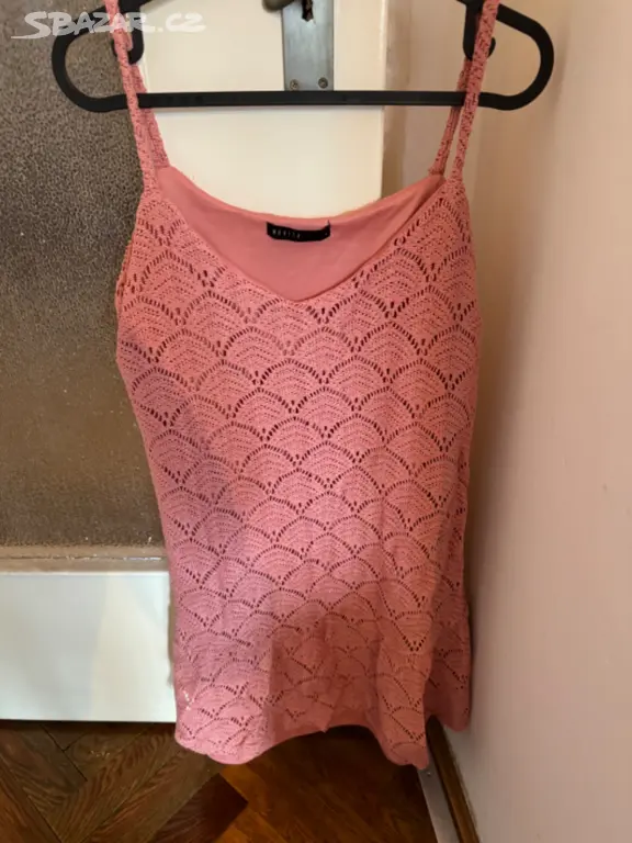 Lososové šaty na ramínka vel. L Mohito - Praha - Bazar - Sbazar.cz