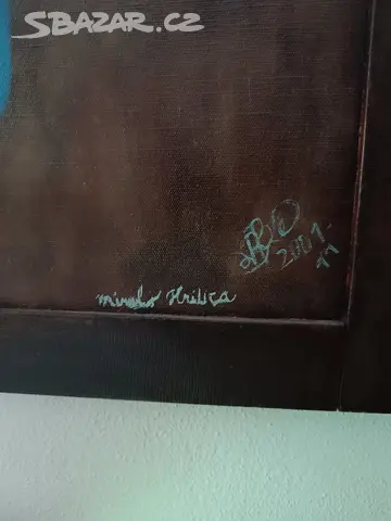 obraz olej na desce - Plzeň - Bazar - Sbazar.cz