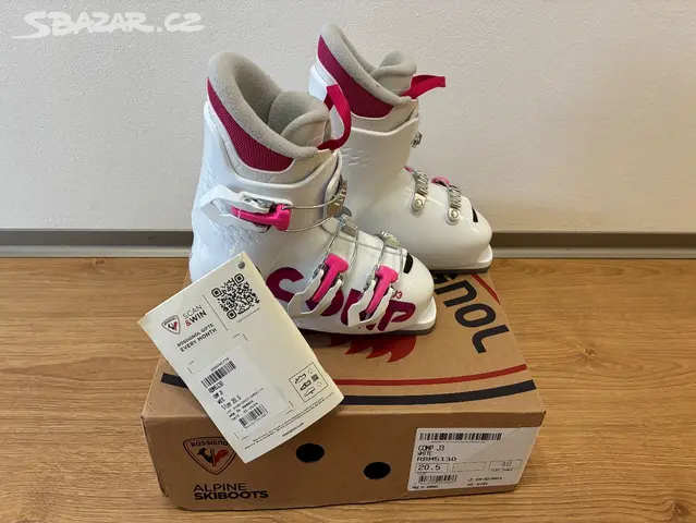 Dětské lyžařské boty Rossignol Comp J3 White - Tábor - Bazar - Sbazar.cz