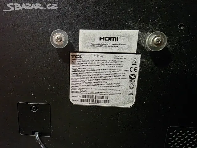 TV 32" TCL + Set-top box Sencor - Litovel, Březové - Bazar - Sbazar.cz