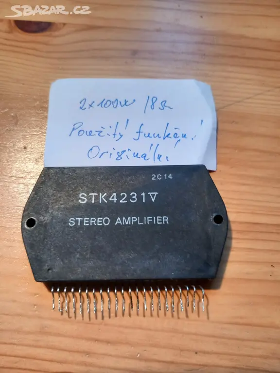 Stereo amplifier - Kytlice - Bazar - Sbazar.cz