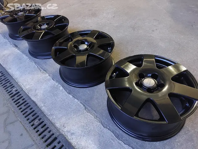 BBS VW ALU 17 černé, TOP stav - Aš - Bazar - Sbazar.cz