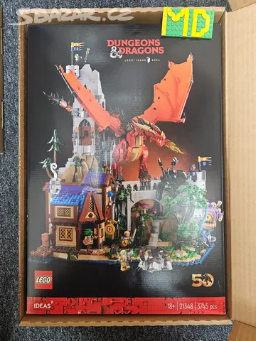 LEGO 21348 Dungeons & Dragons: Příběh Rudého draka - Brno - Bazar ...