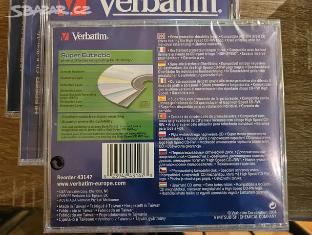 CD-RW - Praha 7 - Bazar - Sbazar.cz