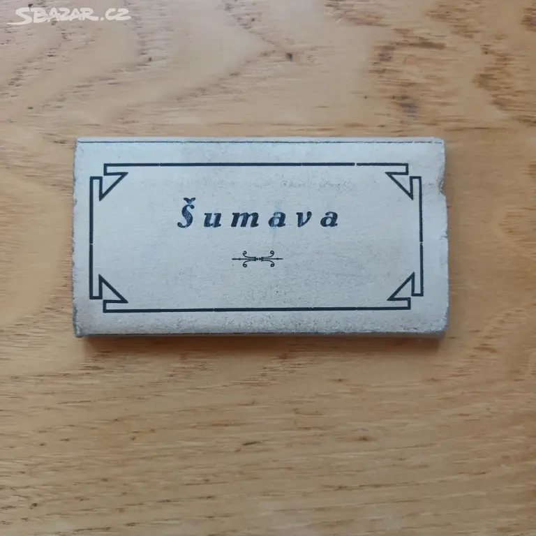 Staré leporelo Šumava - Teplice - Bazar - Sbazar.cz