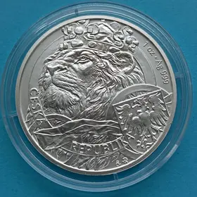 Stříbrná(Ag999) mince Český lev 2025 - Trutnov - Bazar - Sbazar.cz