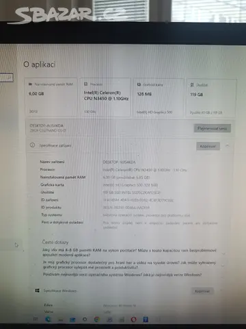 Sestava mini PC Zotac + monitor Fujitsu 23" - Liberec - Bazar - Sbazar.cz