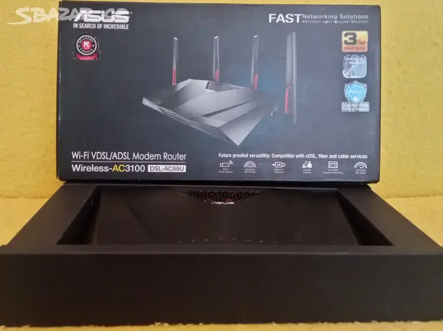 ASUS Modem/Router DSL-AC88U - Kladno - Bazar - Sbazar.cz
