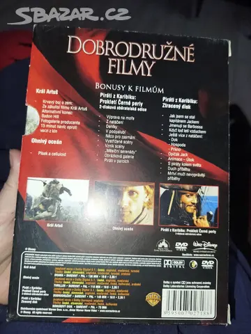 DVD filmy - Malešovice - Bazar - Sbazar.cz