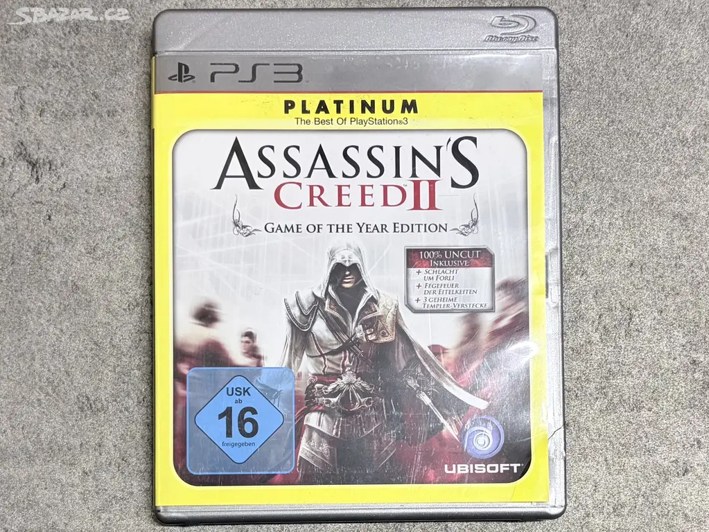- PS3 hra Assassins Creed II - - Kladno - Bazar - Sbazar.cz
