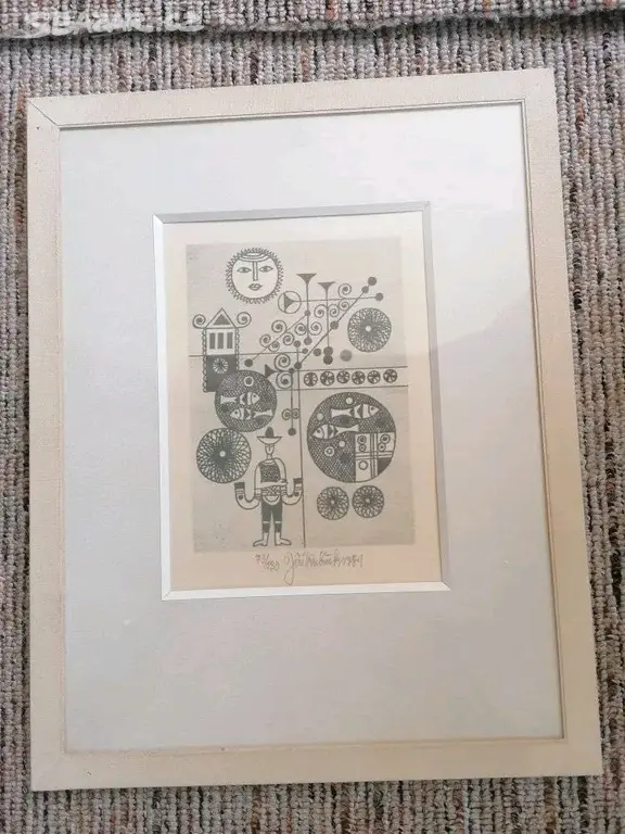 Obraz. Grafika - Praha - Bazar - Sbazar.cz