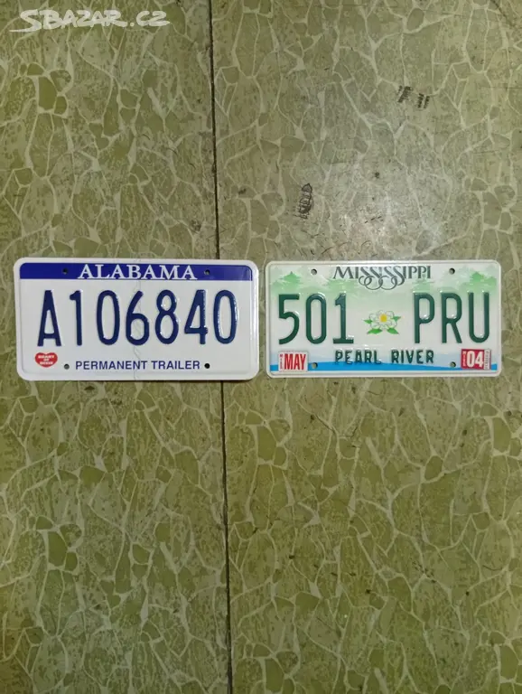 Prodám originál SPZ. - Ústí nad Labem - Bazar - Sbazar.cz