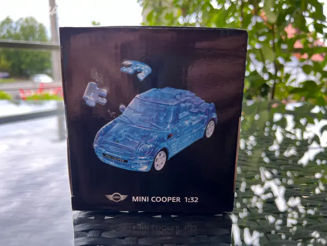 Nový Mini Cooper 1:32 3D Puzzle Car Blue - Plzeň - Bazar - Sbazar.cz