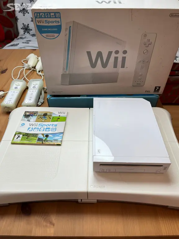 Nintendo Wii + Nintendo Fit Board - Měnín - Bazar - Sbazar.cz
