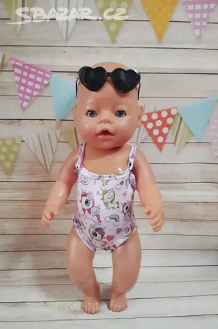 Panenka baby Born plavky + brýle - Soběslav, Soběslav II - Bazar ...