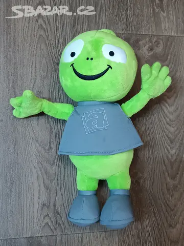 Plyšový mluvící mimozemšťan Alzák,vel.30cm, CZ - Sezimovo Ústí - Bazar ...