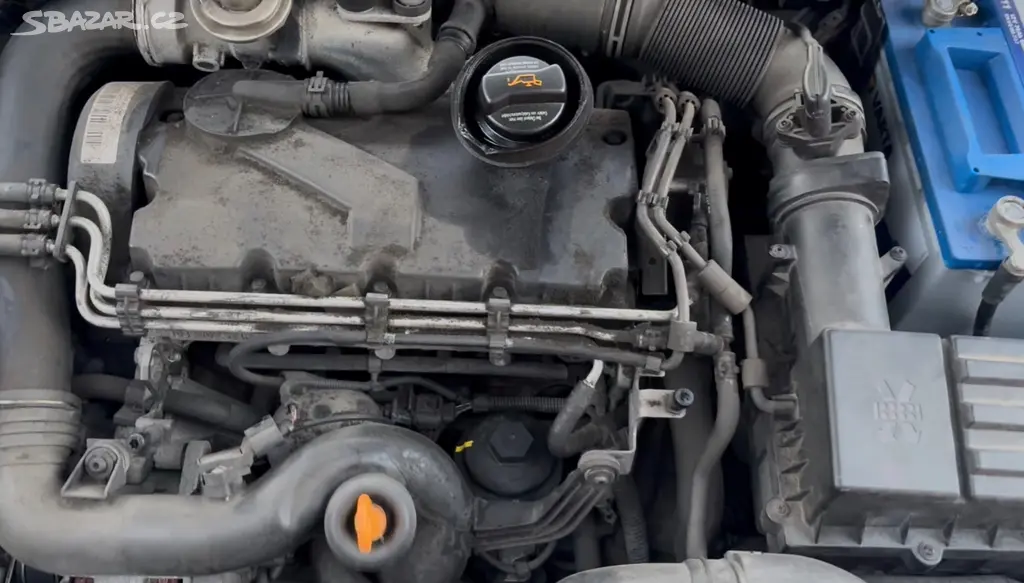 VW ŠKODA Motor 1.9TDI 77kW BJB 237tis - Prachatice - Bazar - Sbazar.cz