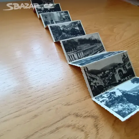 Staré leporelo Karlovy Vary - Teplice - Bazar - Sbazar.cz