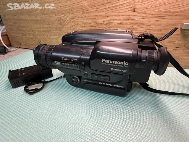 Panasonic S-VHS-C videokamera - Kojetín - Bazar - Sbazar.cz