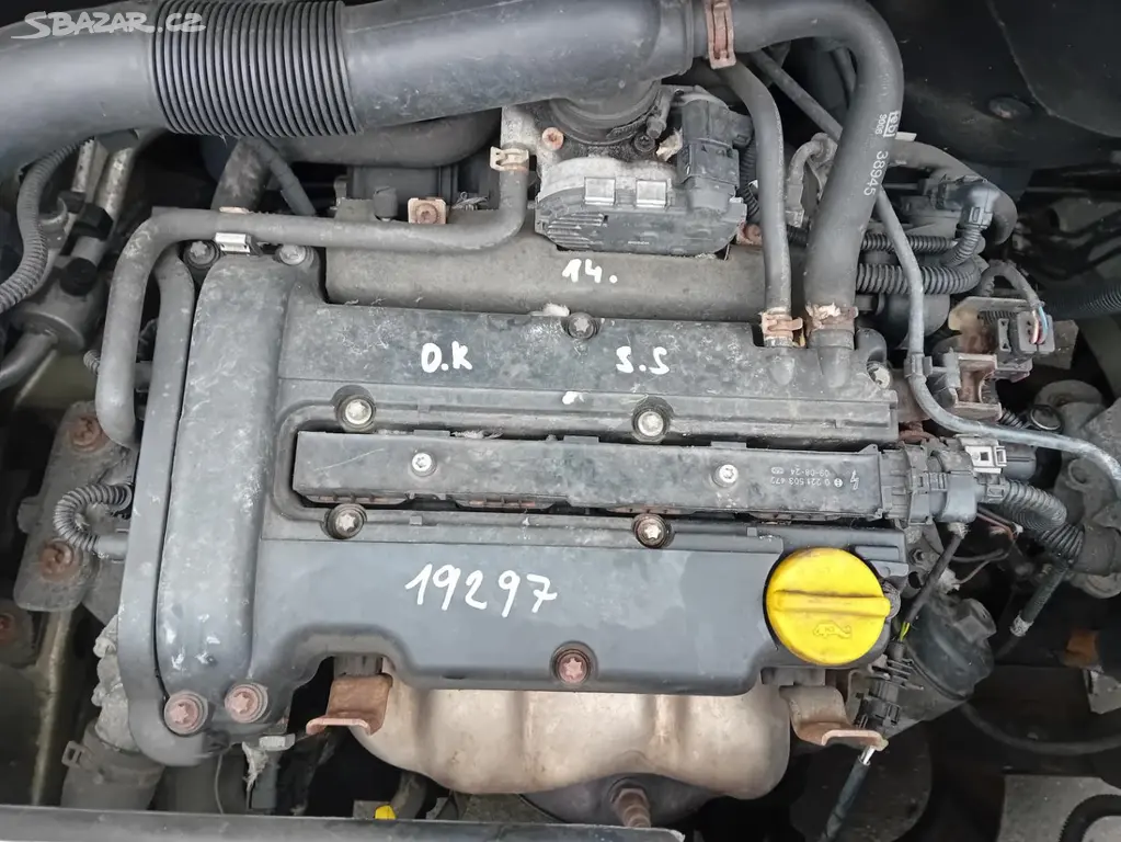 Motor Z14XEP 1.4 16V 66kW z Opel Meriva A - 19297 - Sviadnov - Bazar ...