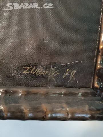 obraz olej na desce - Plzeň - Bazar - Sbazar.cz