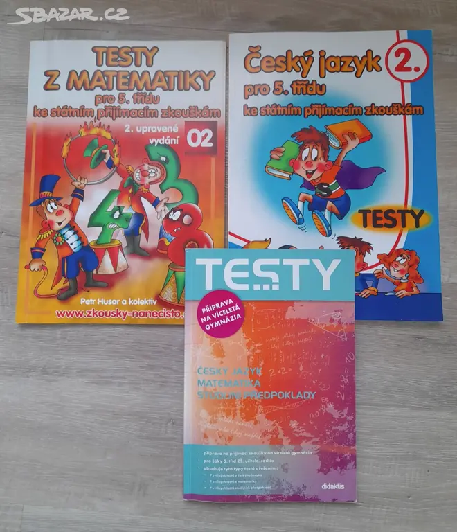 Testy pro víceletá gymnázia- set - Praha 13 - Bazar - Sbazar.cz