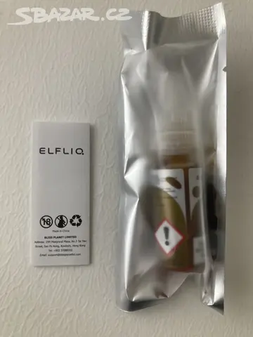 Elf Bar ElfLiq Tobacco Nic Salt E-liquid - Praha - Bazar - Sbazar.cz