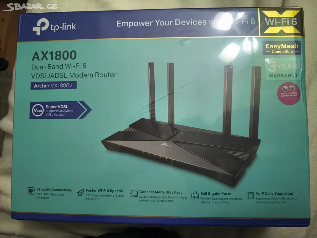 Modem router - Dub nad Moravou, Tučapy - Bazar - Sbazar.cz
